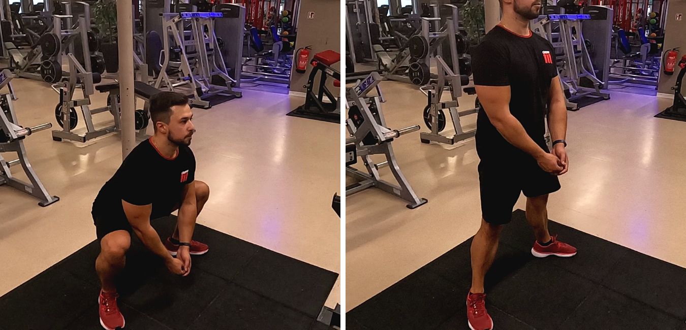 4 Varianten der Sumo Squats